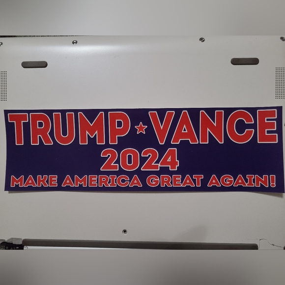 Wall Decor | 1 Pc Trump Vance 224 Bumper Sticker Vinyl Sticker | Poshmark